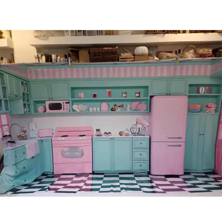 Bakery Kitchen Pink