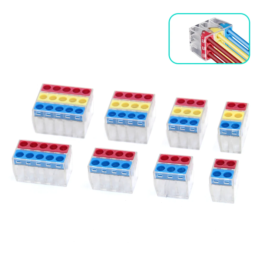 Wire-Connector-Hard-Wire-Direct-Insertion-Type-One-Input-And-Multi ...