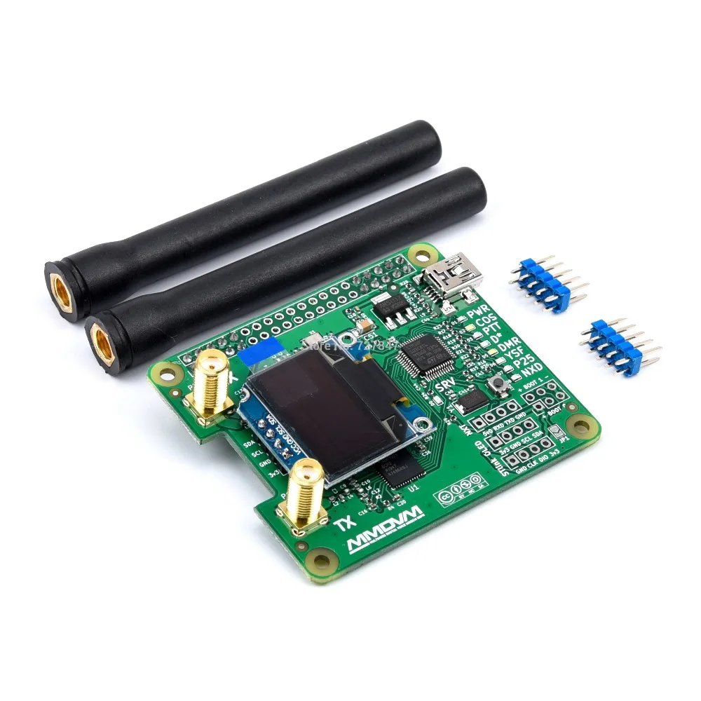 Hotspot MMDVM dúplex compatible con P25 DMR YSF 0,96 pantalla OLED para ...