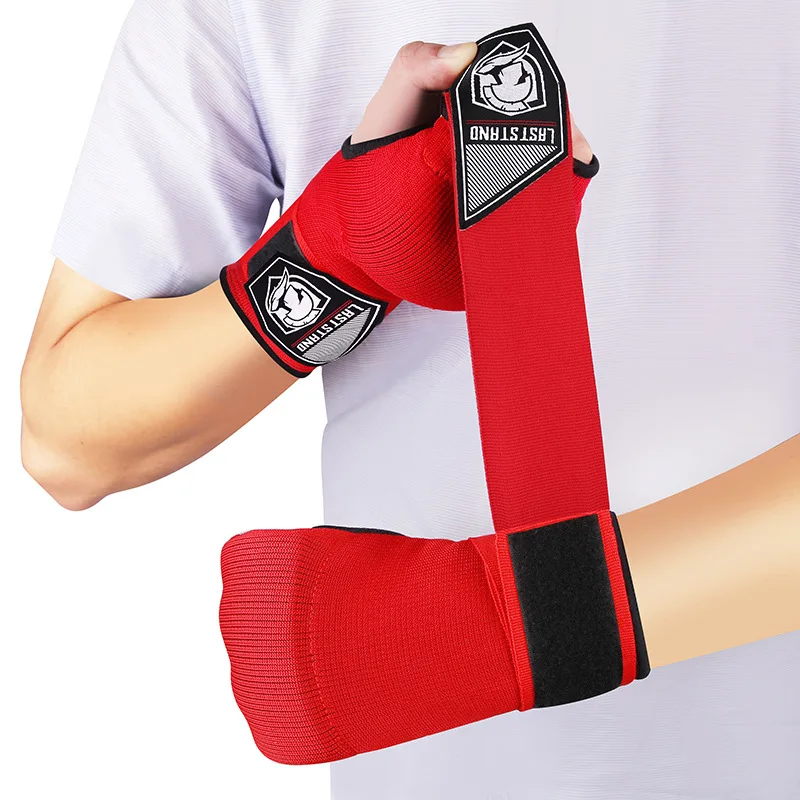 Free Size Padded MMA Boxing Muay Thai Training Gloves Open Fingers Fast ...