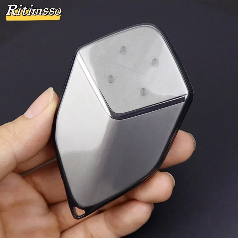 Transparent Soft Tpu 4 Buttons Remote Car Key Case Cover Holder ...