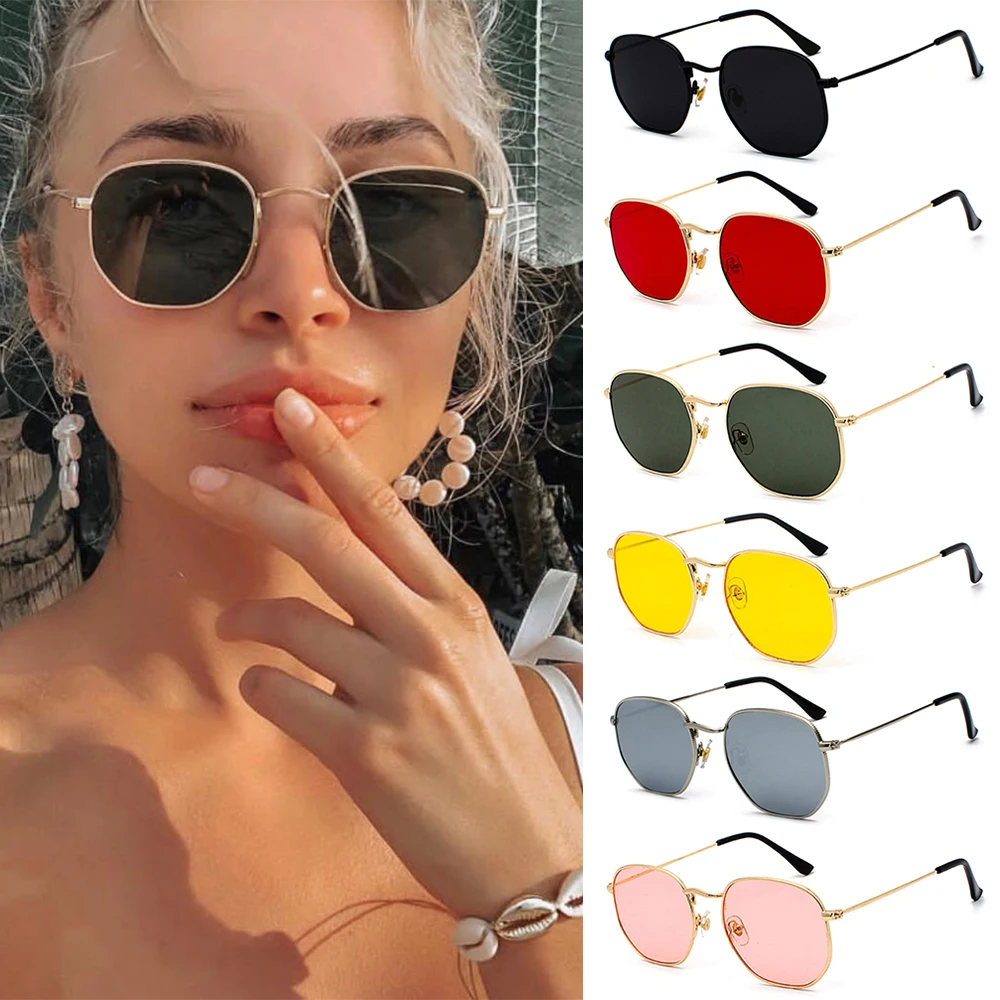 Gafas-de-sol-cuadradas-peque-as-para-hombre-y-mujer-lentes-con-espejo ...