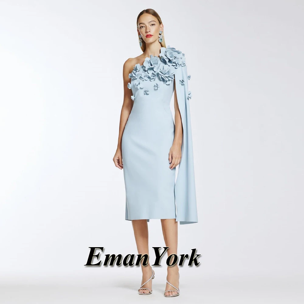 EmanY Sophisticated Mother of The Bride Dress with Appliques One ...