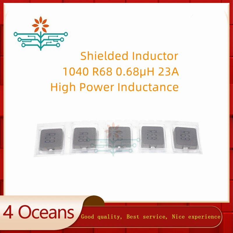 【free Shipping】100pcs Shielded Inductor 1040 R68 0.68uh 23a 2.1mohm ...