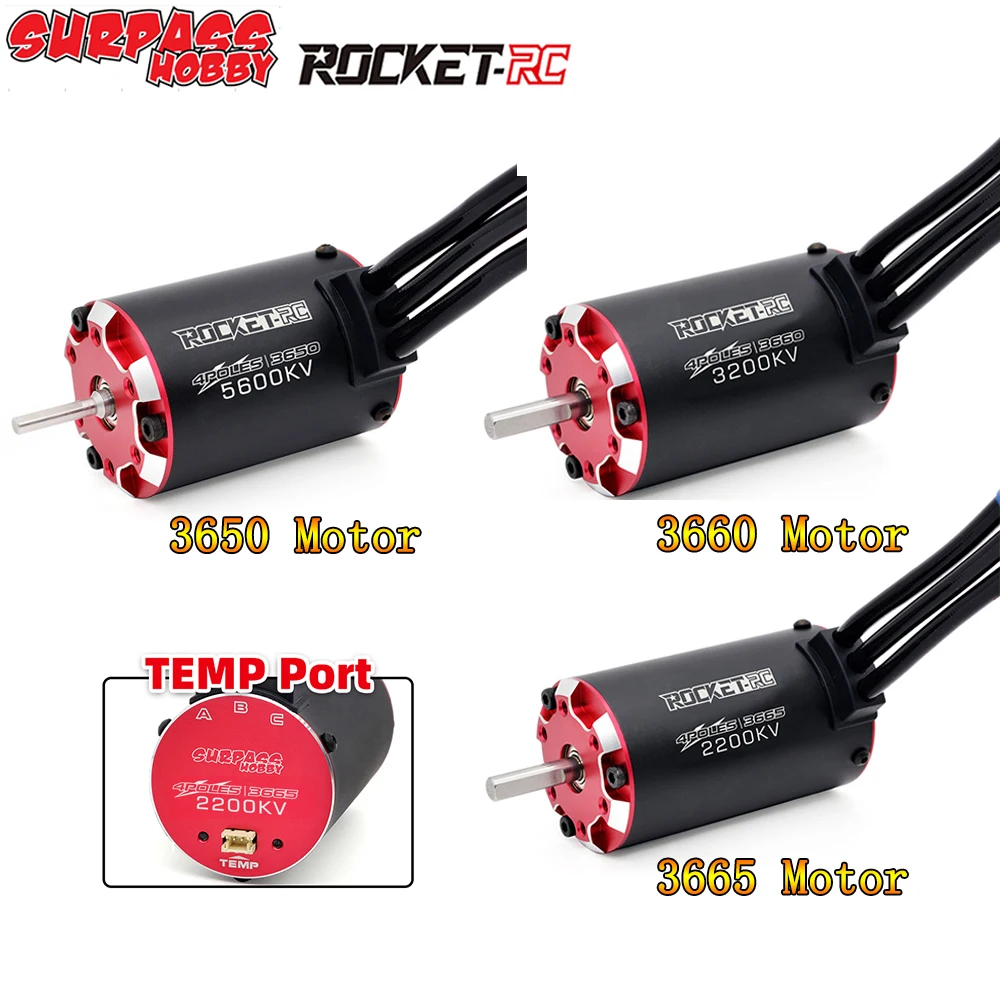 RC-motor-Rocket-V2-supersonic-Brushless-Motor-w-Temp-Sensor-3650-3660 ...