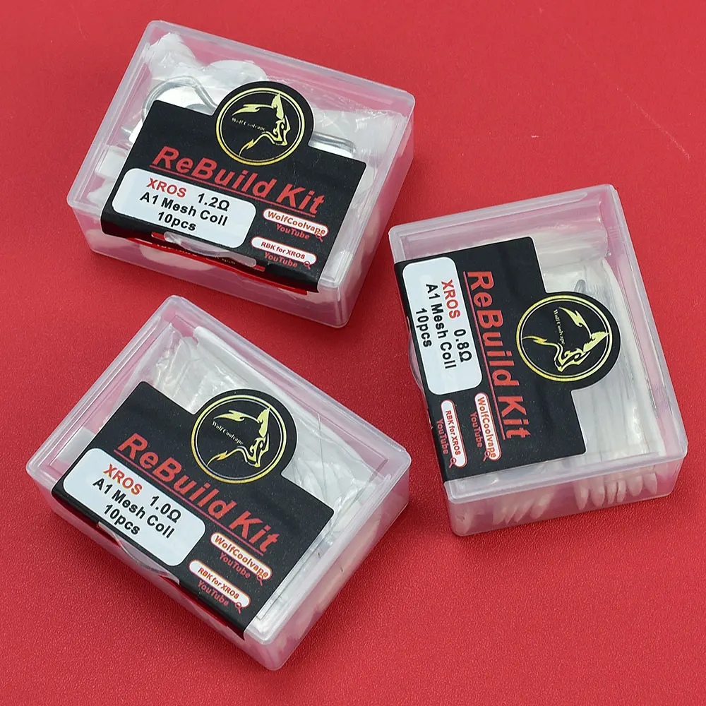 DIY 재건 키트 RBK XROS A1 메쉬 0.8 1.2 1.0ohm 코일, 가정용 DIY 수공구 부품| | - AliExpress