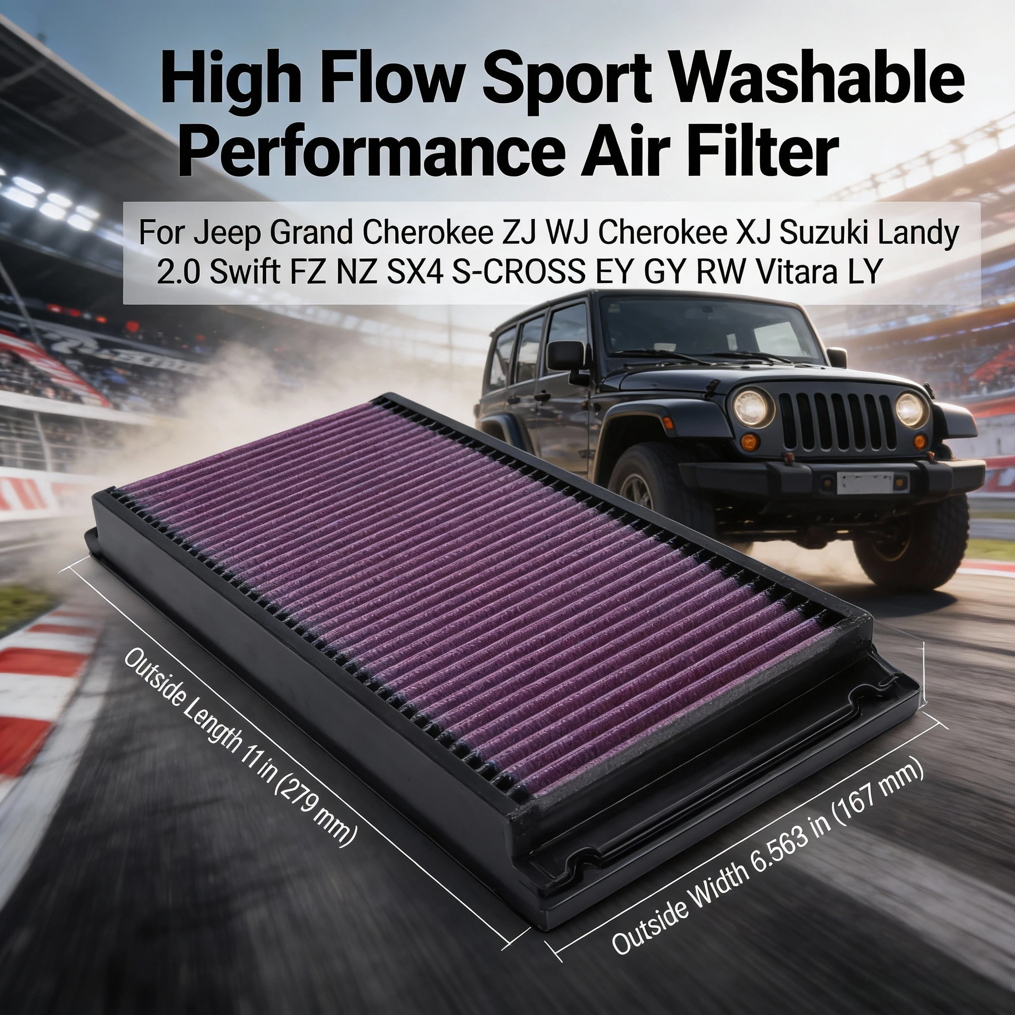 For Jeep Grand Cherokee ZJ WJ Cherokee XJ Suzuki Landy 2.0 Swift FZ NZ ...
