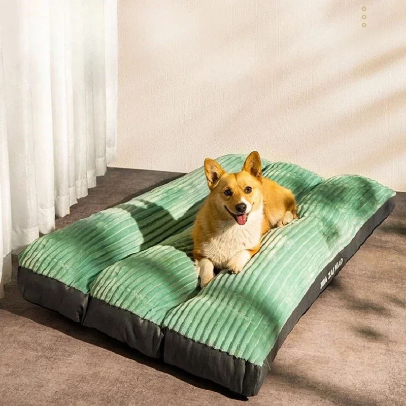 Big-Dog-Mat-Corduroy-Pad-for-Medium-Large-Dogs-Oversize-Pet-Sleeping ...