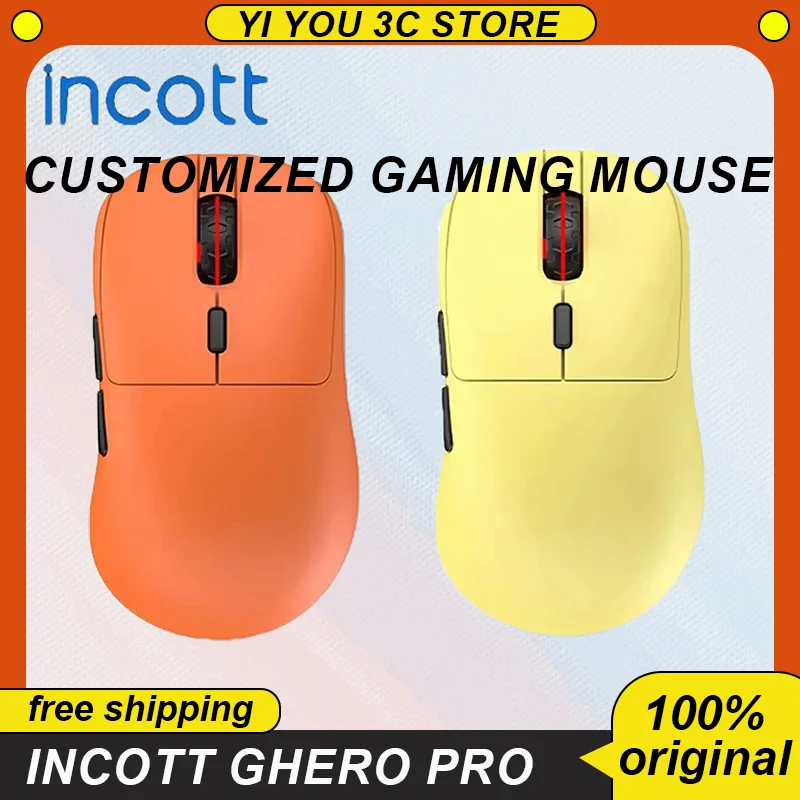 Incott-GHERO-Pro-Mouse-Sem-Fio-RGB-Sensor-PAW3395-2-Mode-Ergon-mico ...
