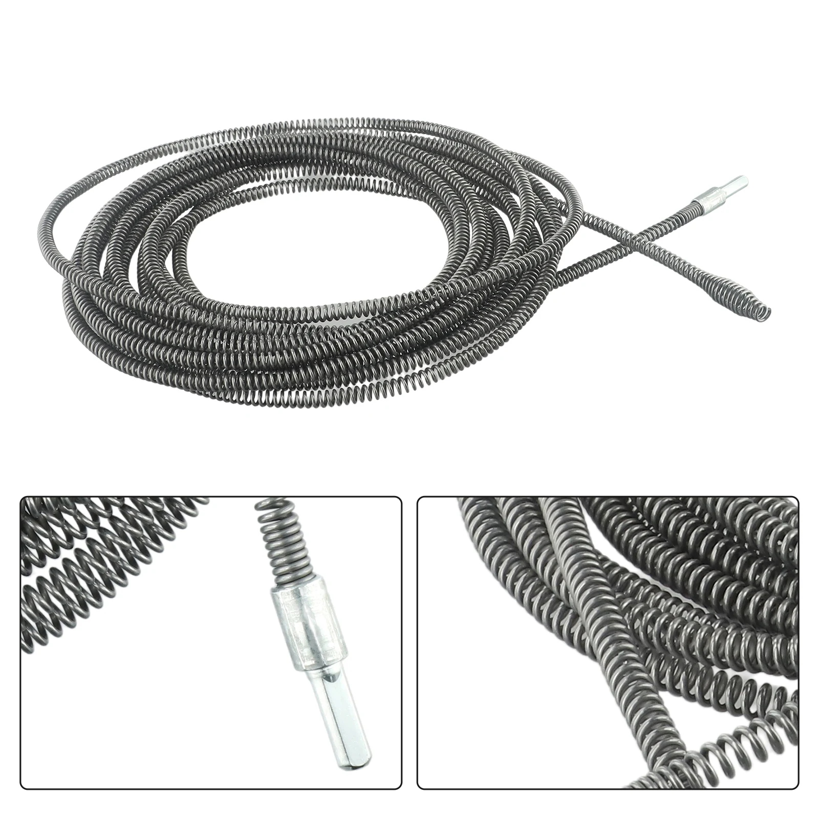 5M-Pipe-Electric-Drill-Drain-Dredging-Spring-Sink-Cleaner-Sewer ...