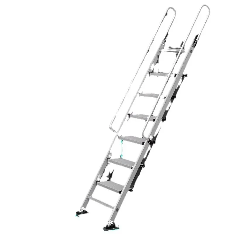 Thickened-aluminum-alloy-folding-ladder-for-household-use-extended ...