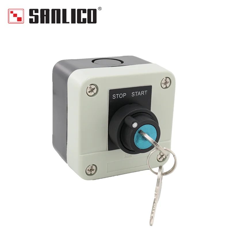 Waterproof Key Switch Control Station Box LA68H SAL XALB142 Rotary ...