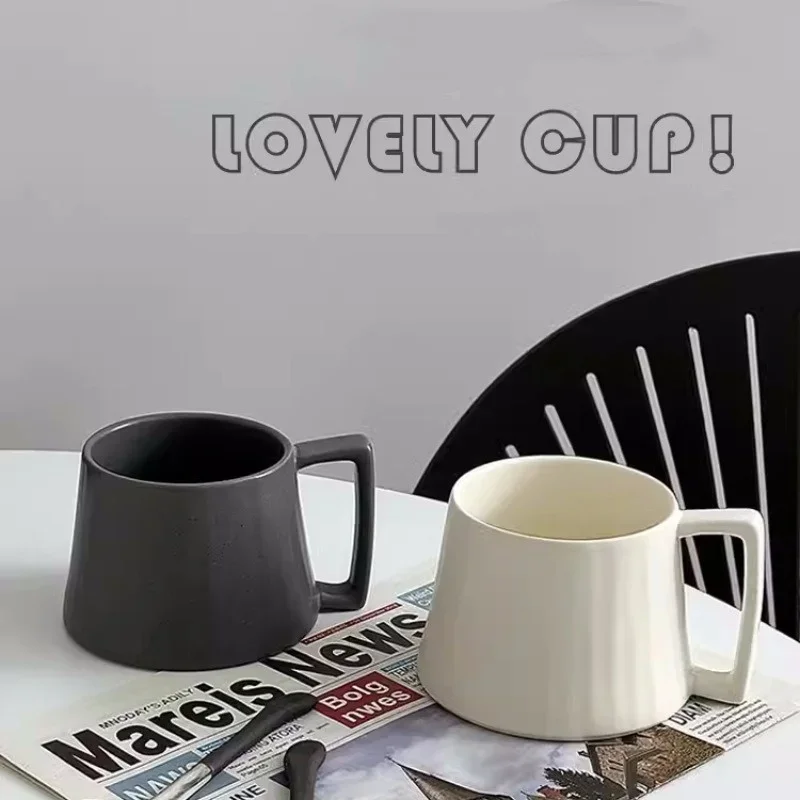 Juego-de-tazas-de-caf-Retro-de-400ml-tazas-de-cer-mica-creativas-hechas ...