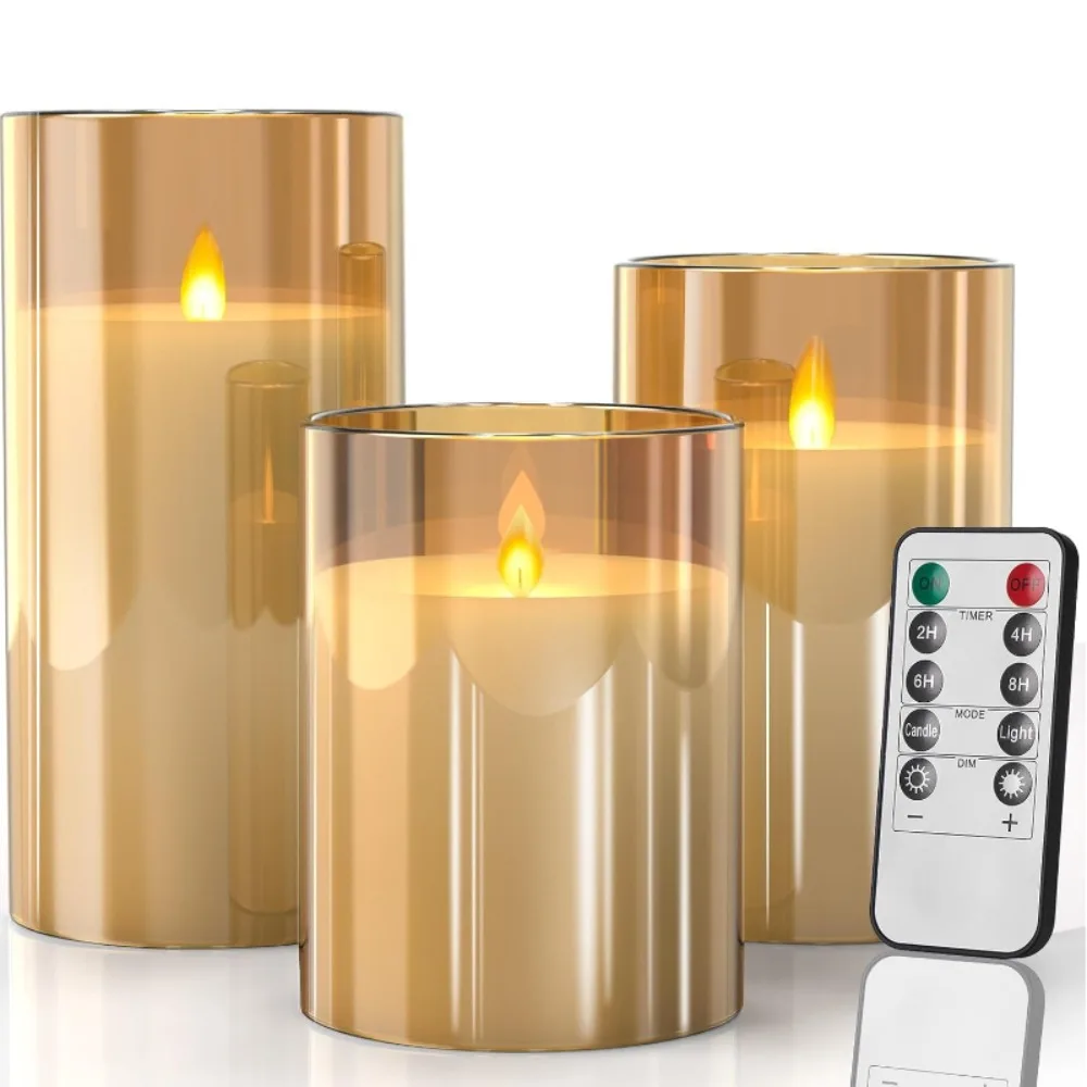 LED-Lights-for-Home-Electronic-Candle-LED-Candle-Decoration-LED-Glass ...