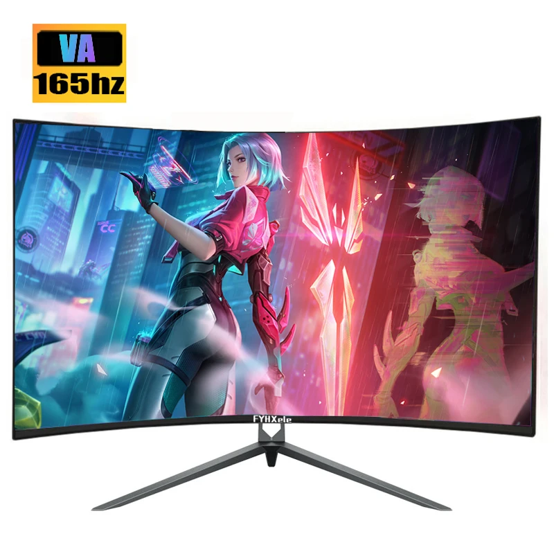32 Polegada va 165hz monitora o jogador 1ms 2k qhd 144hz monitor ...