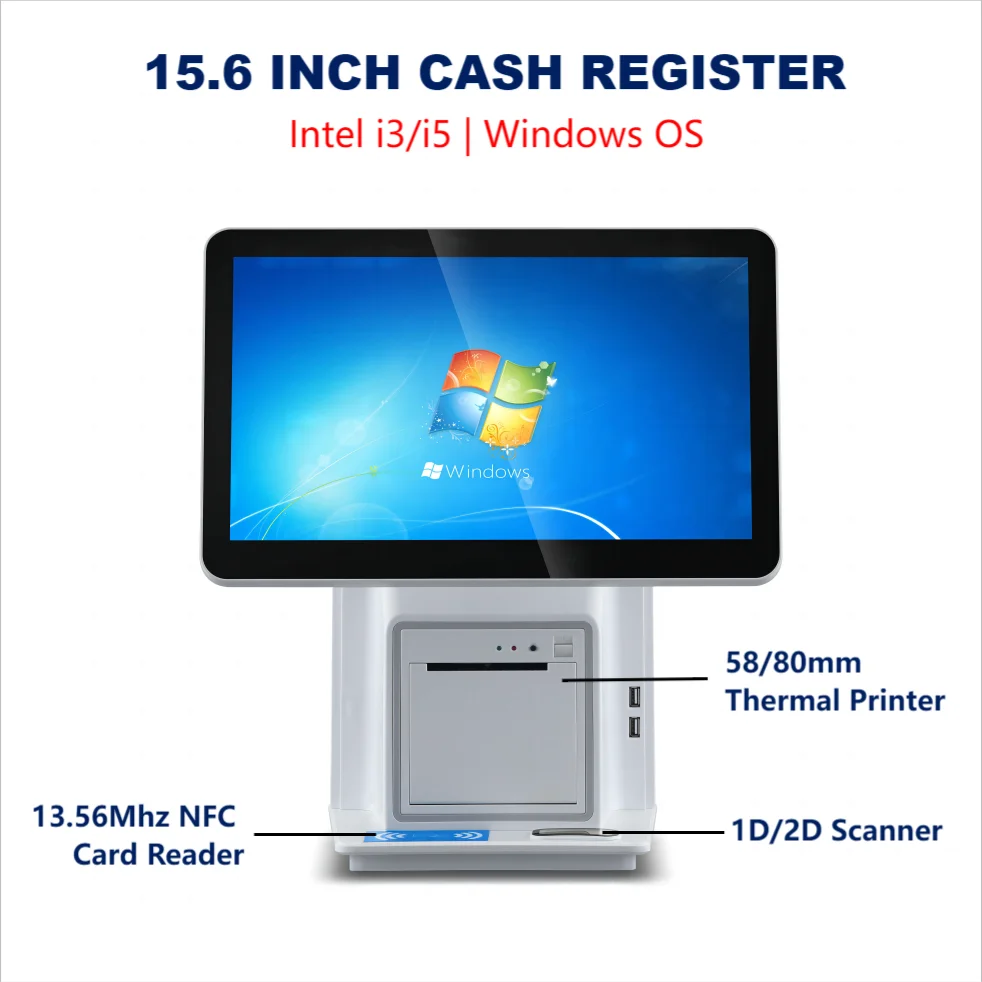 15-6-Inch-Windows-POS-System-Intel-Dual-Screen-Win10-Cash-Register-With ...