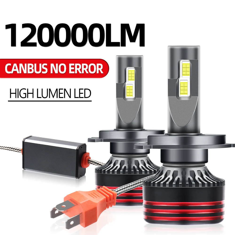 roadsun Lampada H11 H1 H7 Led Headlight HB3 HB4 LED Headlamp luces led ...