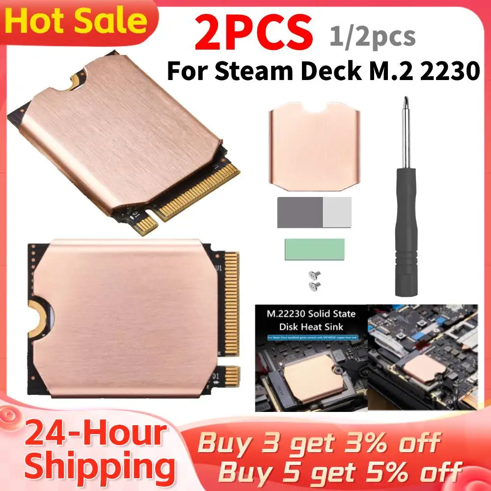 FinalCool-TN30-For-Steam-Deck-Copper-Heat-Sink-Cooling-Thermal-Pad-for ...
