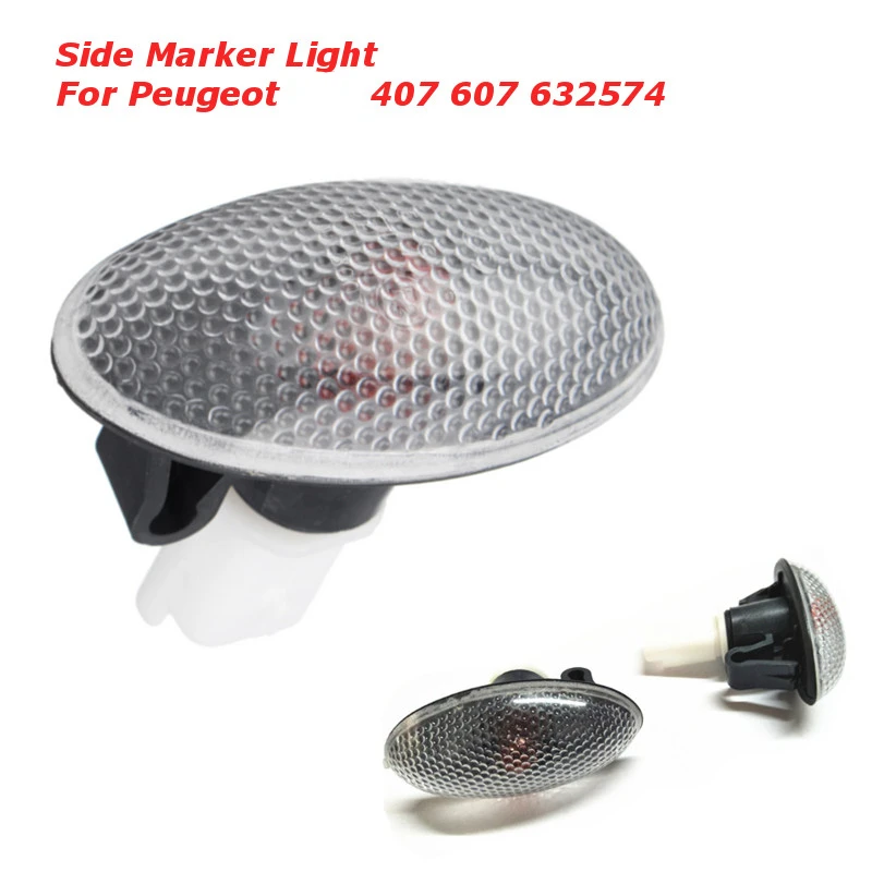 12V-Side-Marker-Light-Repeater-Lamp-Bulbs-55W-Fits-For-Peugeot-407-607 ...