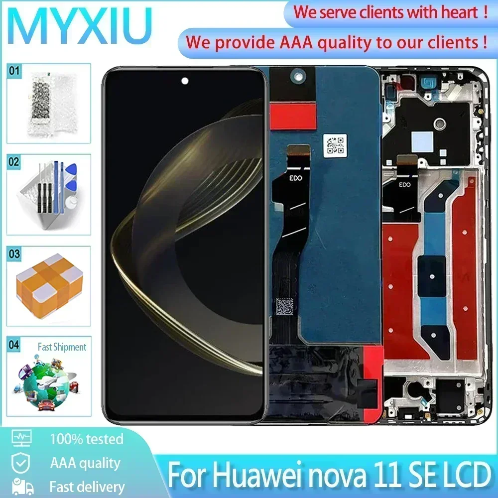 Pantalla LCD OLED para Huawei nova 11 SE BON-AL00 con montaje de ...