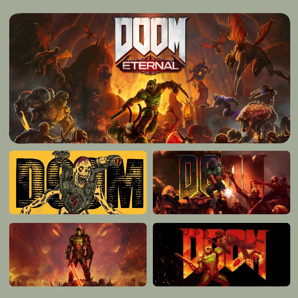 HD-D-Doom-Mousepad-Large-Gaming-Mouse-Pad-LockEdge-Thickened-Computer ...