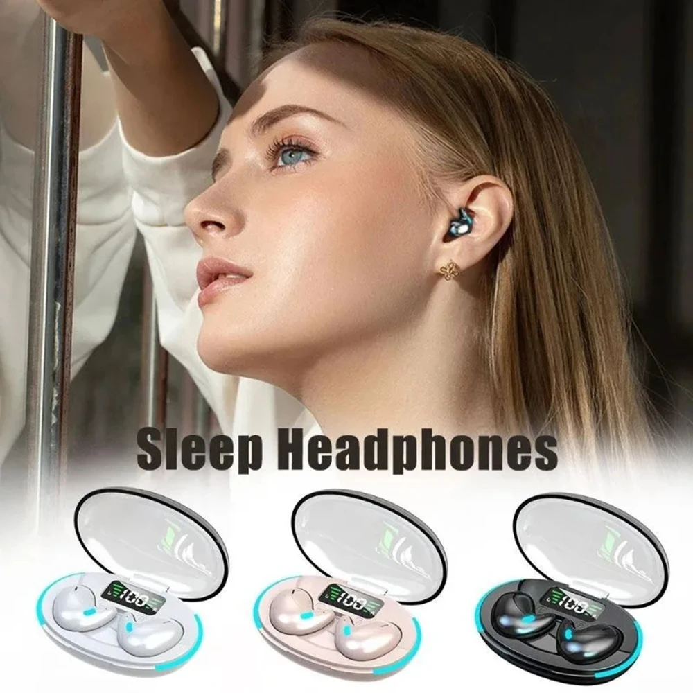 Mini-Invisible-Sleep-Wireless-Earphones-IPX5-Waterproof-Hidden-Earbuds ...