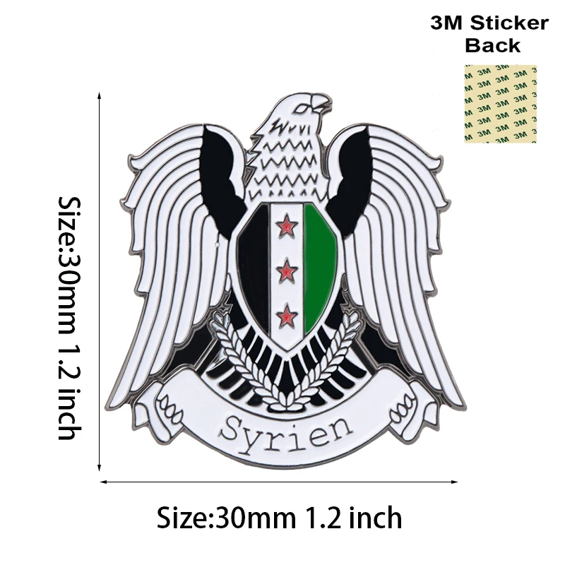 Syria Mobile Phone 3M Sticker Badge Metal Pin Broooches Pins ...