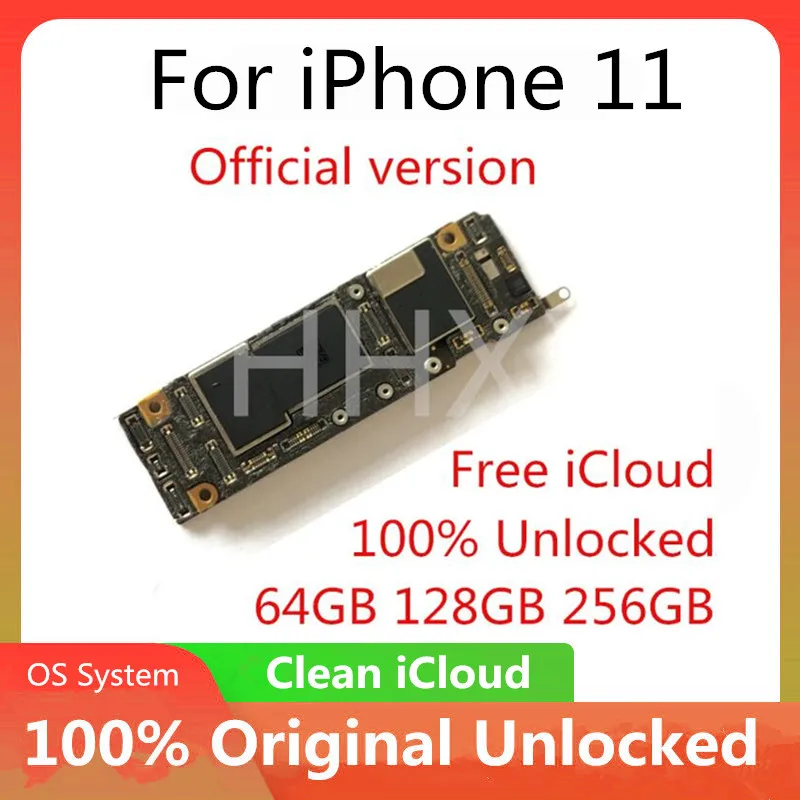 Motherboard-For-iPhone-11-Support-OS-Update-Clean-iCloud-128gb-64gb ...