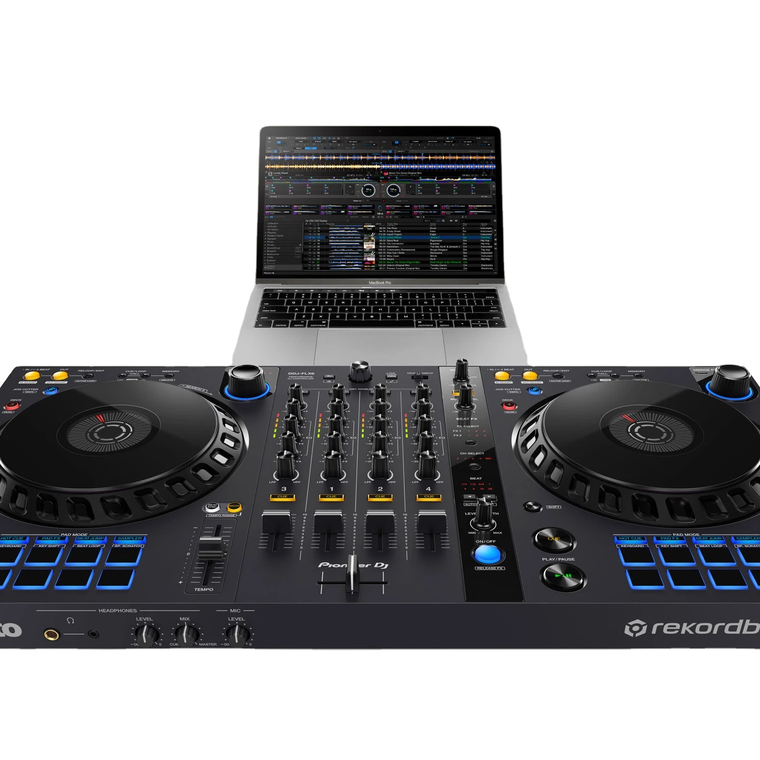 QUALITY NEW Pioneer DJ DDJ FLX6 4 deck Rekordbox and Serato DJ ...