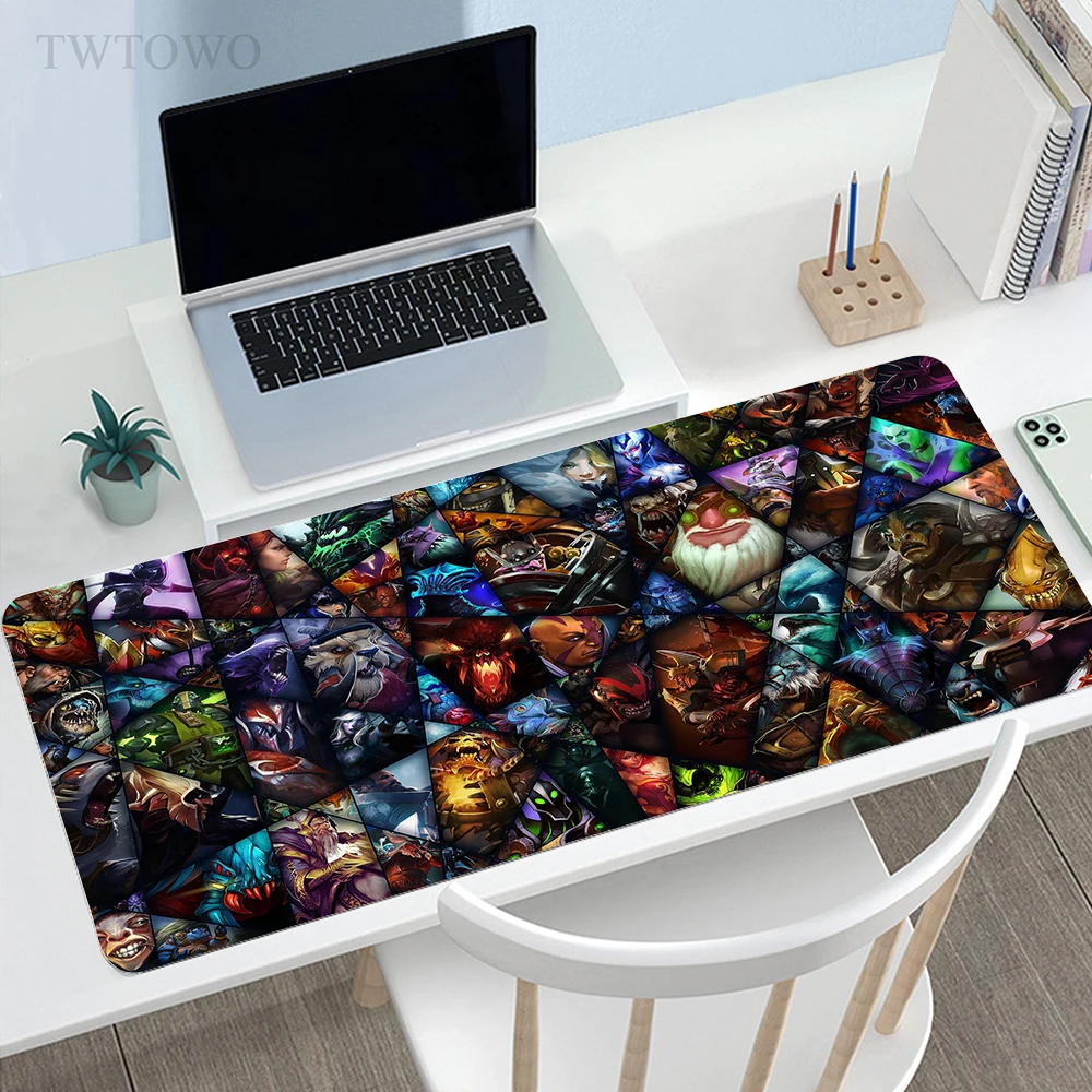 Dota2 Mousepad Large Gaming Custom Hd Keyboard Pad Mouse Mat Carpet ...