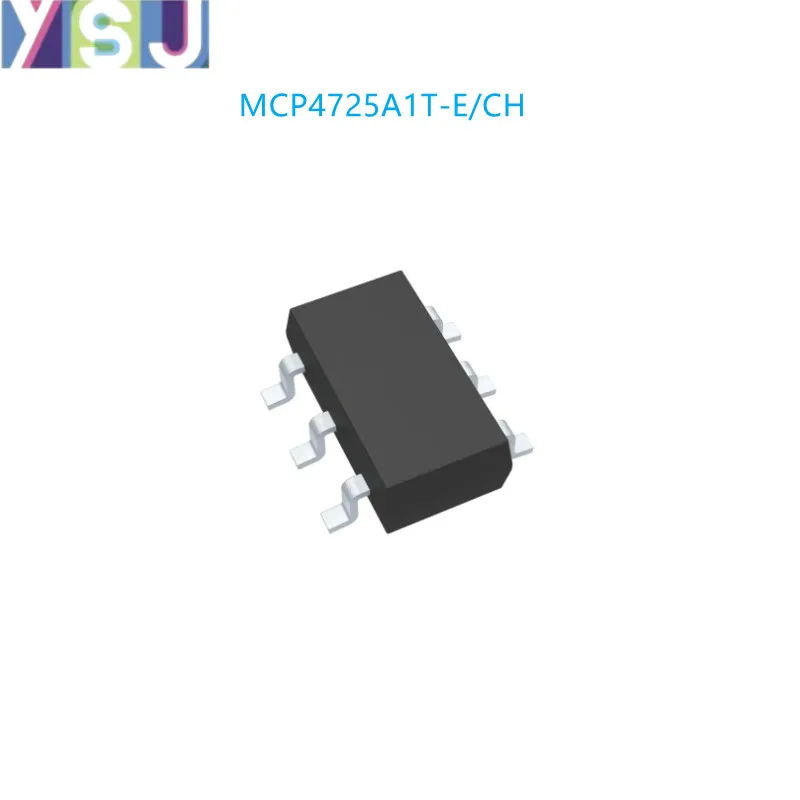 MCP4725A1T E/CH IC DAC 12BIT V OUT SOT23 6| | - AliExpress