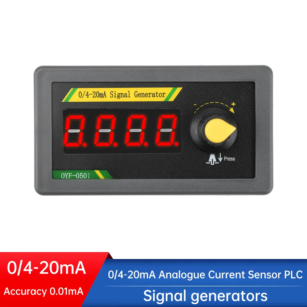 【Customizable】 DC 12-24V 0/4-20mA Current Generator Four-Digit ...