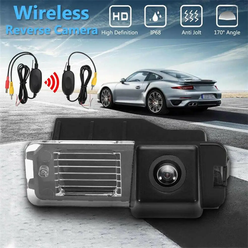 New Hd Ccd Wireless Car Rear View Reversing Camera Compatible For Polo ...
