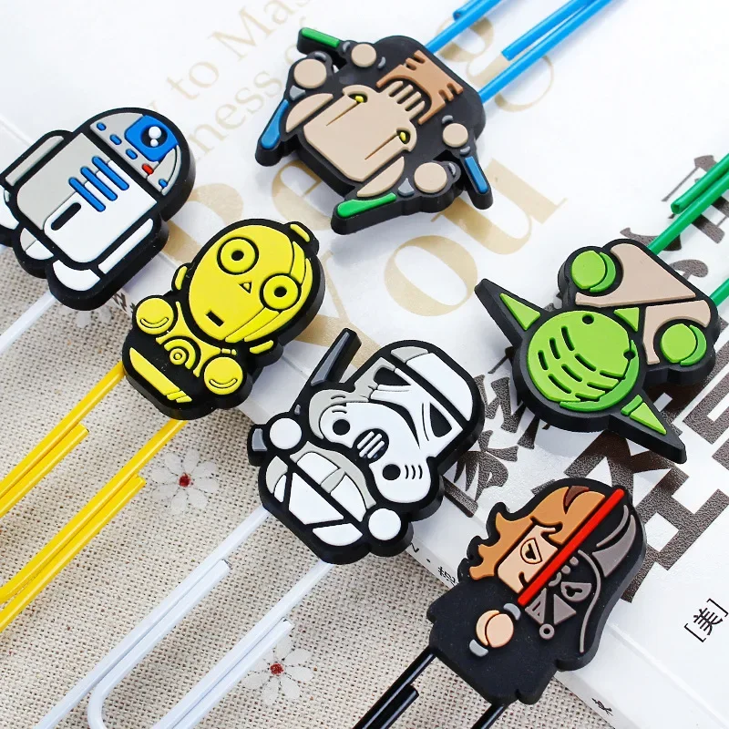 Clips-de-papel-de-Star-Wars-marcadores-de-libros-de-Metal-Clips-de ...