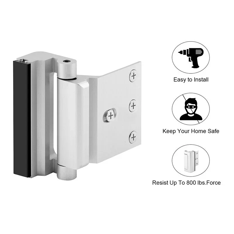 Door-Lock-for-Home-Security-1PC-Easy-to-Install-Door-Latch-Device ...