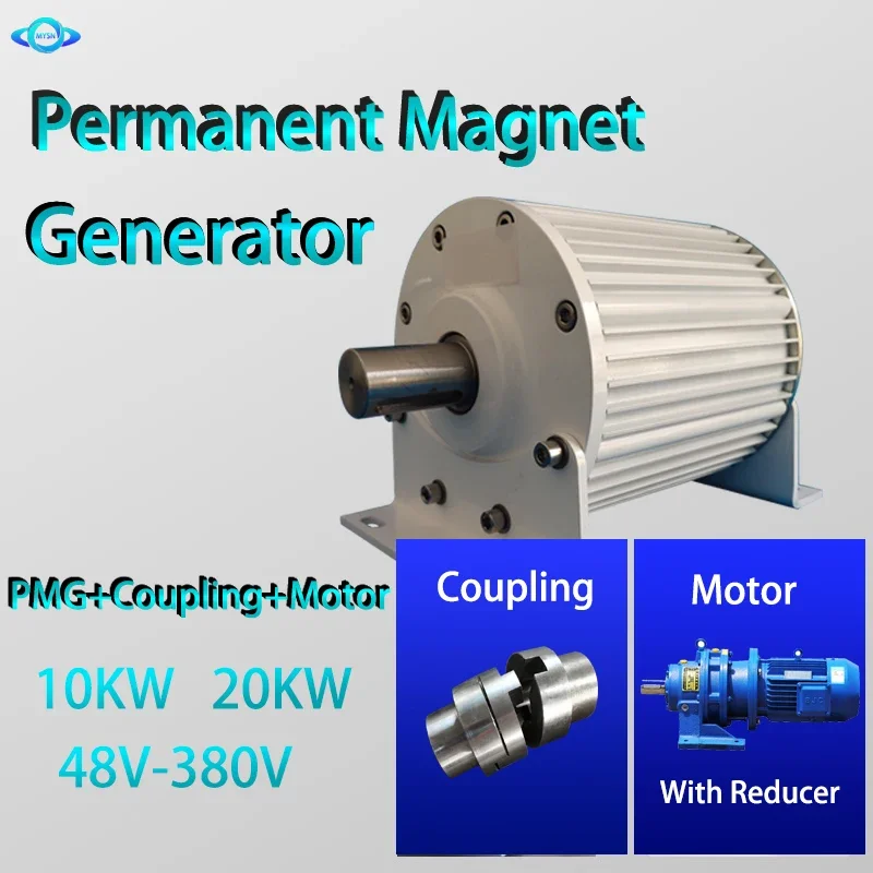 10kW-20kW-Generator-mit-Motor-3-phasig-380V-220V-getriebe-loser ...