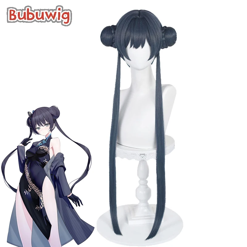 Bubuwig Synthetic Hair Kisaki Cosplay Wigs Blue Archive Kisaki 80cm ...