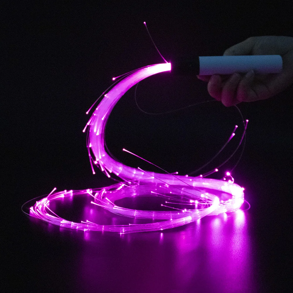 Fiber Optic Whip, Dance Flow Pixel Whip Super Bright Light Up Rave Toy ...
