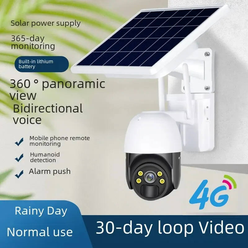 4g-Wireless-Solar-Powered-Surveillance-Camera-360-Degree-Indoor-Outdoor ...