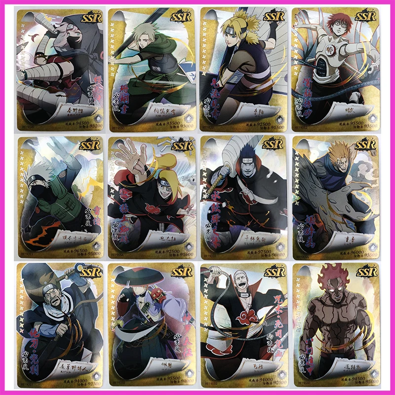 Anime-NARUTO-Rare-SSR-SR-Refraction-Foil-Karatachi-Yagura-Temari-Toys ...