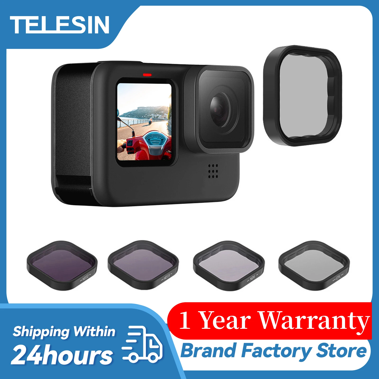 TELESIN-ND8-ND16-ND32-CPL-Lens-Filter-Set-Aluminium-Alloy-Frame-for ...