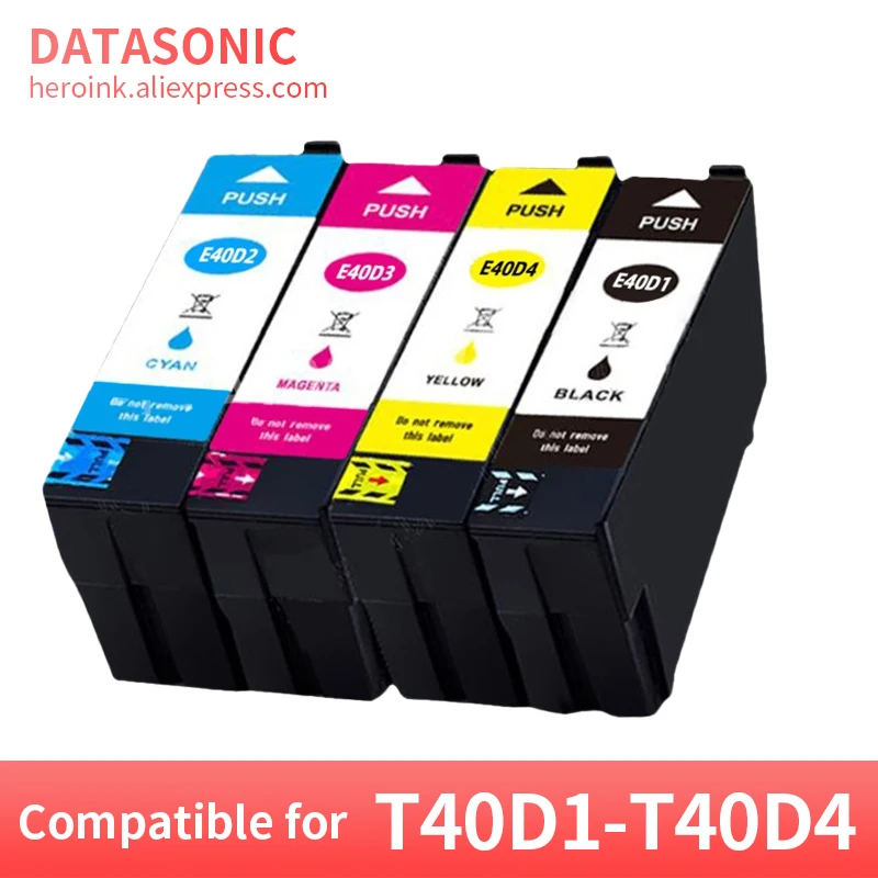 T40D1 T40D2 T40D3 T40D4 T40D Compatible Printer Inkjet Ink Cartridge ...