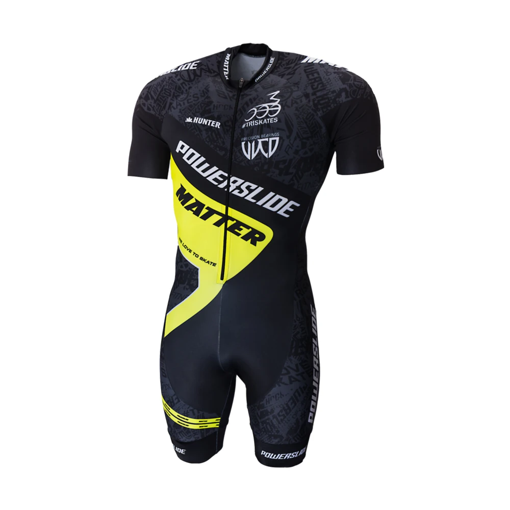 Powerslide Triathlon Racing Suit MTB Clothing Jumpsuit Speed Skate Fast ...