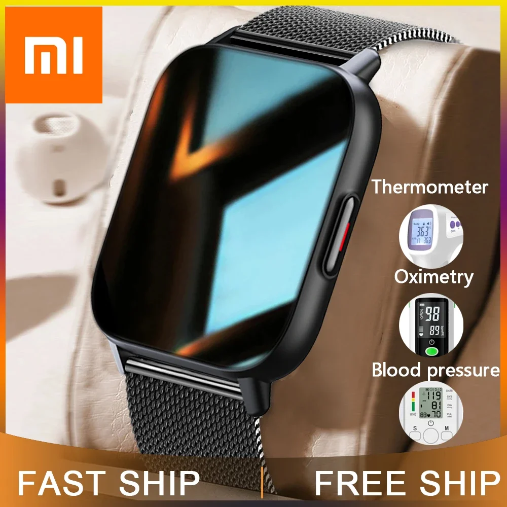 Xiaomi-reloj-inteligente-para-hombre-y-mujer-accesorio-de-pulsera-resistente-al-agua-con ...