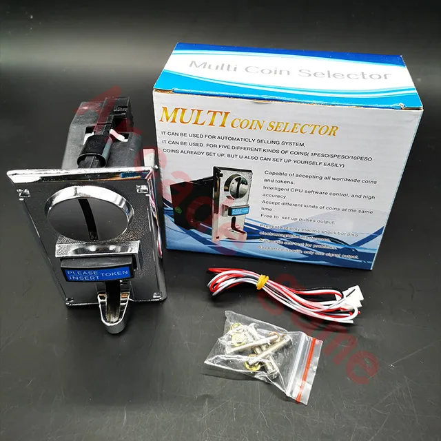 Hot-Sale 6Value Multi Coin acceptor selector with JY-16 110V/220V Timer ...