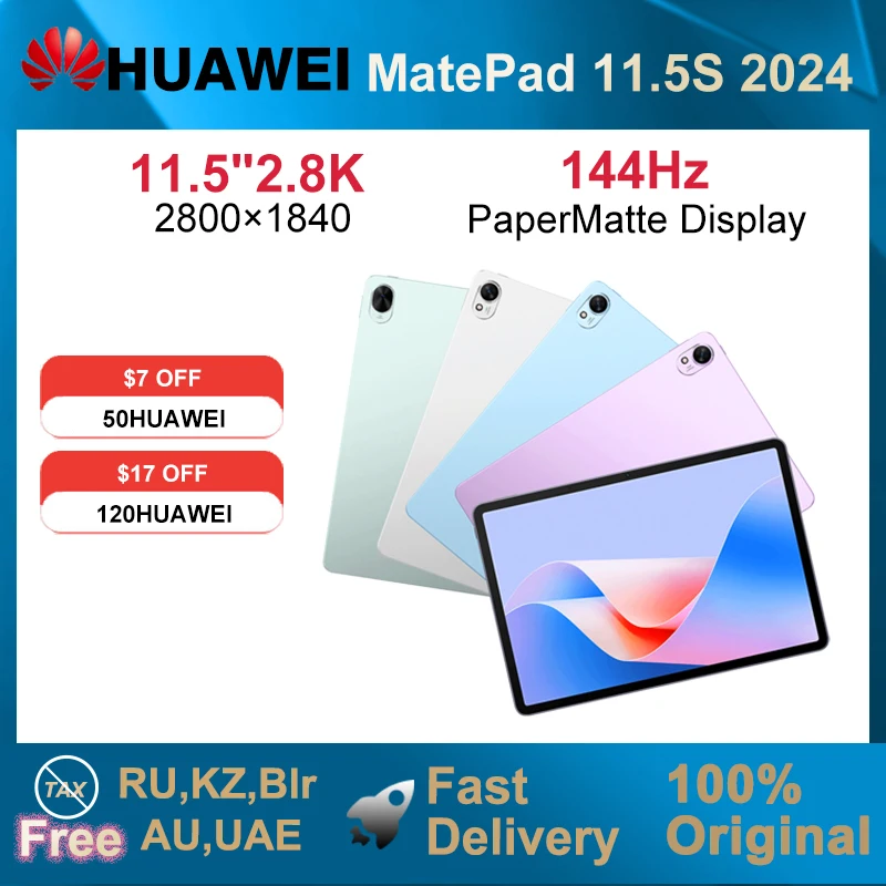 HUAWEI-MatePad-11-5S-pantalla-PaperMatte-de-2024-pulgadas-2-8K144Hz-11 ...