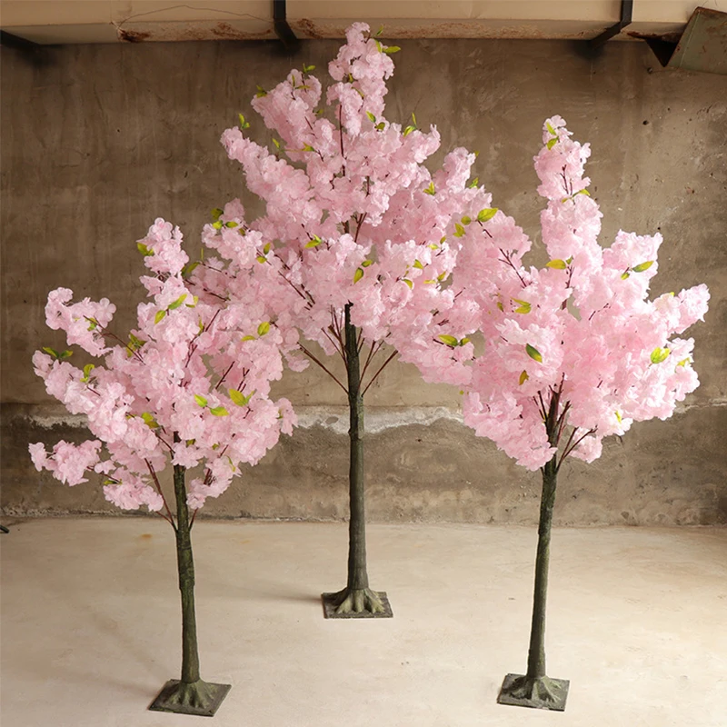 Artificial-Cherry-Tree-Imitation-Peach-Tree-Art-Decoration-Home-Party ...
