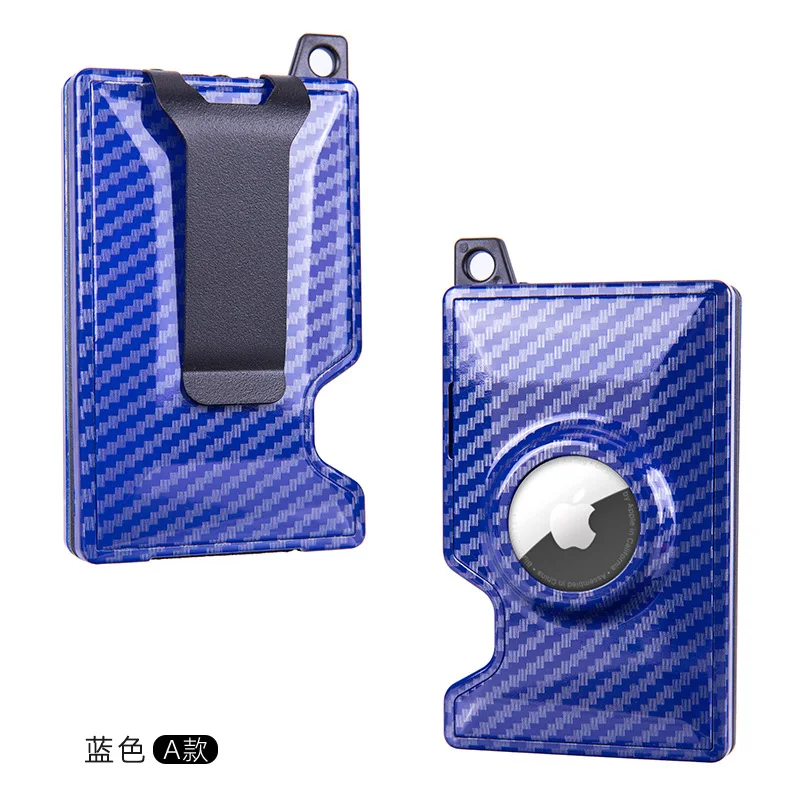 AirTag-Anti-theft-Credit-Card-Case-Coin-Wallet-Carbon-Fiber-Card-Holder ...