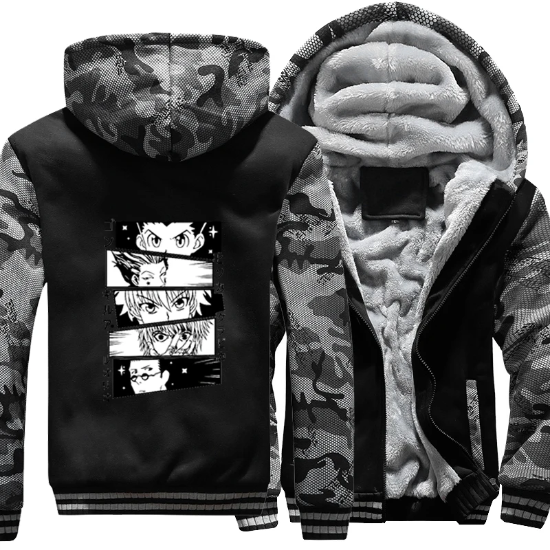 Hunter X Hunter Hxh Hunterxhunter Hunters Japanese Anime Winter Jacket ...