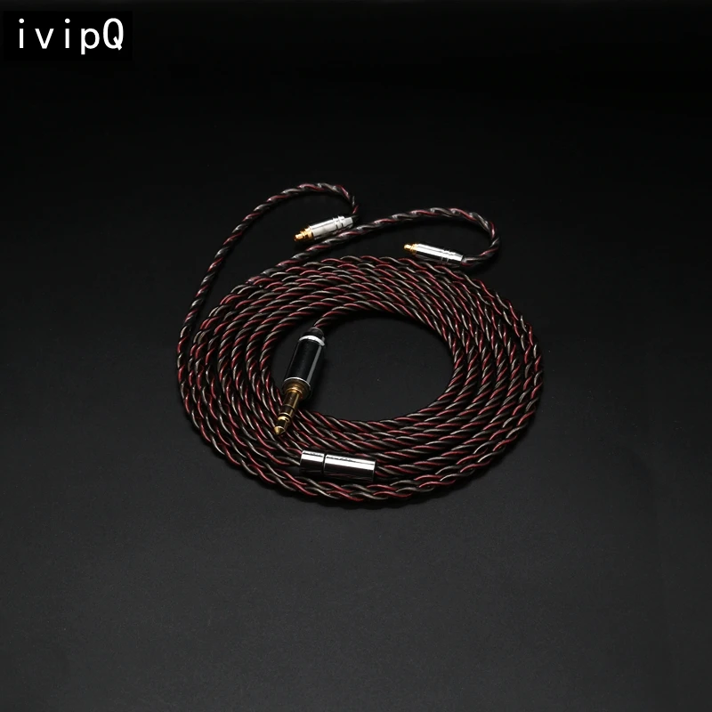 ivipQ 524 4-Core HIFI Earphone Replacement Cable,With QDC/TFZ/0.78 2PIN ...